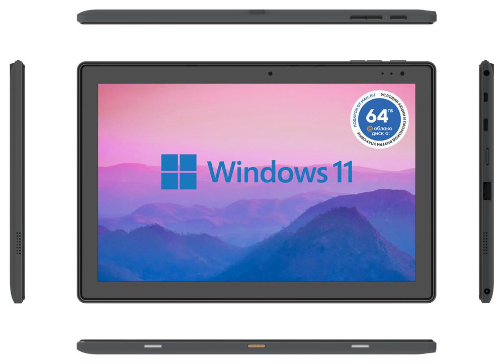 Планшет Digma EVE 1470D с клавиатурой 10.1" 4GB 64GB Wi-Fi Windows 11 ...